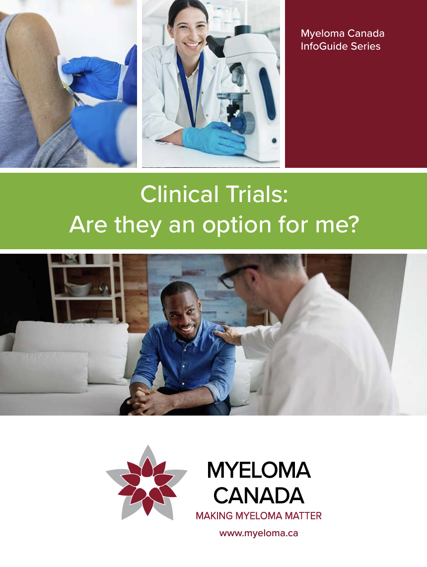 Learn more in the Clinical Trials as a Treatment Option InfoGuide