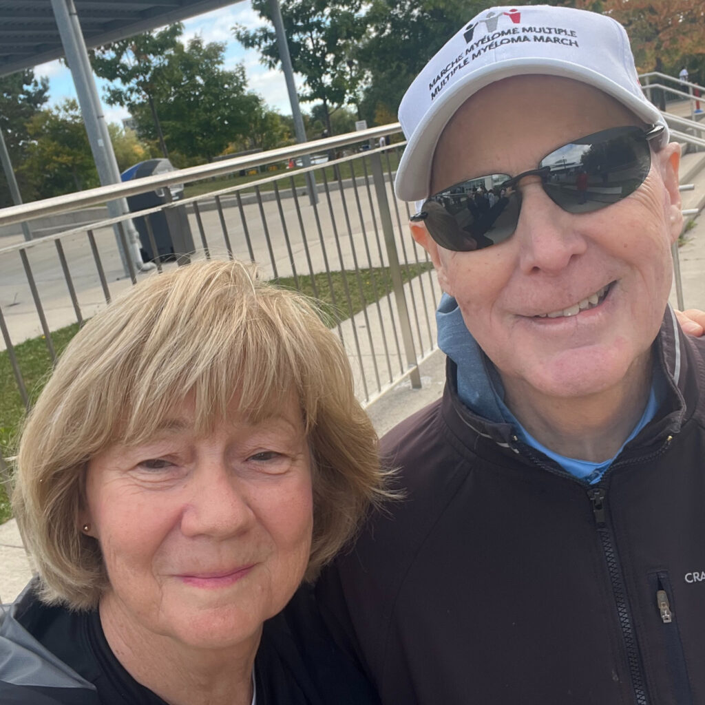 [Photo: Andrew Gray and his wife Nancy Gray]